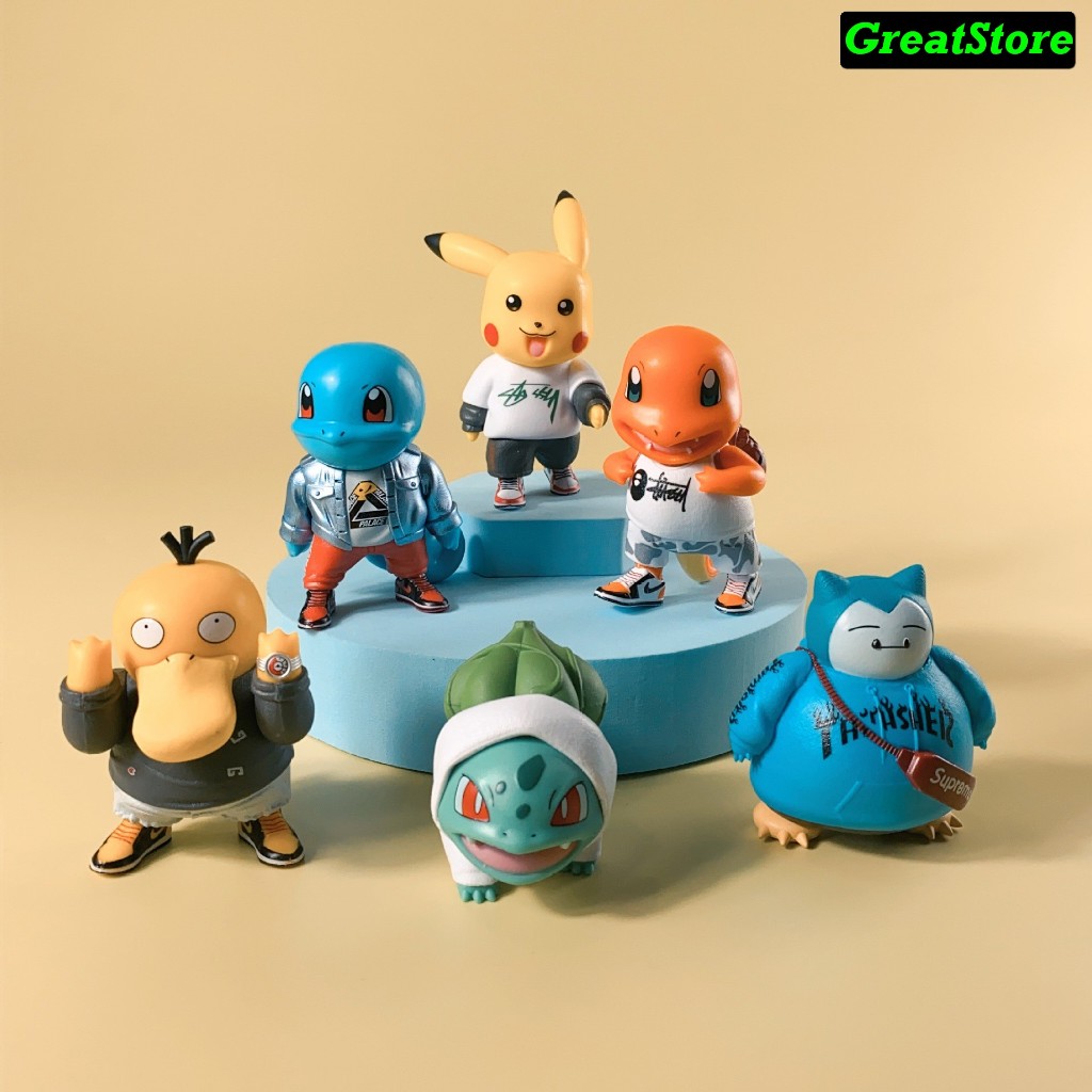 [ Available ] Cute Pokemon Model Charizard Aerodactyl Venusaur Pikachu ...