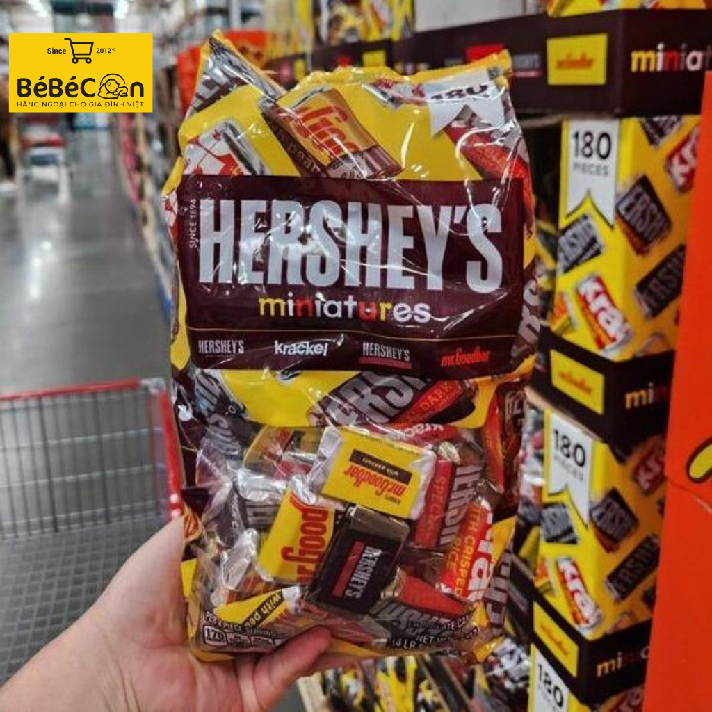 Hershey's Miniatures Chocolate [Pack Of 30 Tablets] | Shopee Philippines