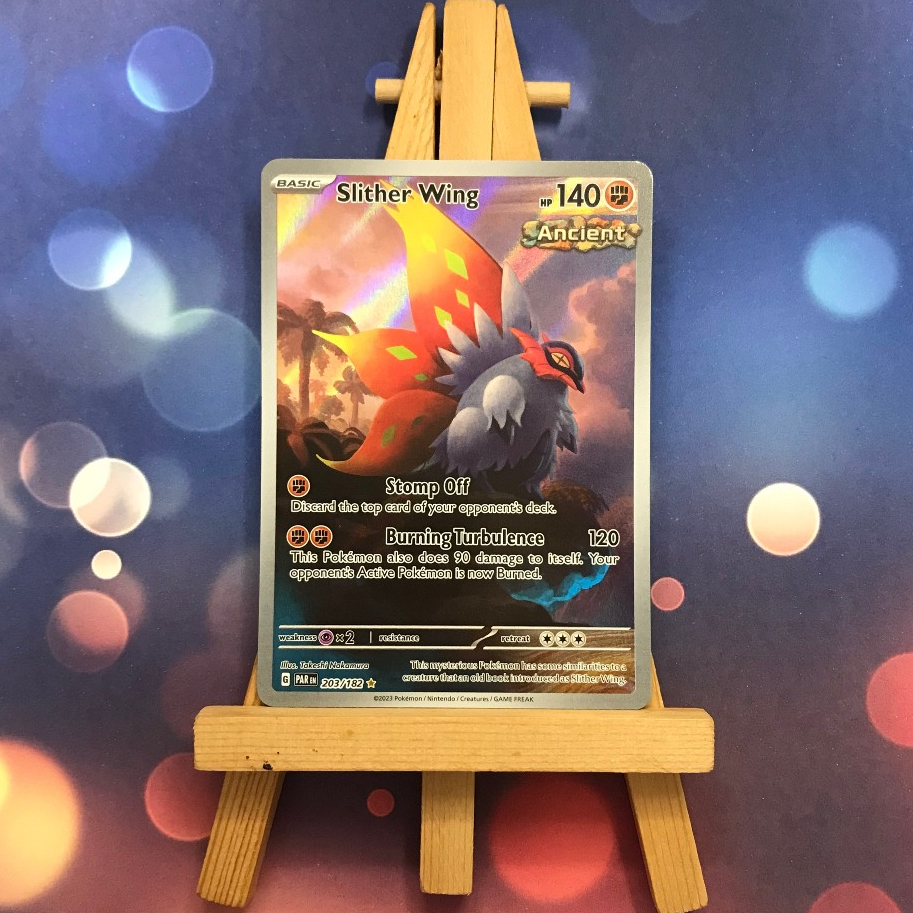Pokemon Slother Wing 203/182 Picture Card - Illustration Rare English ...