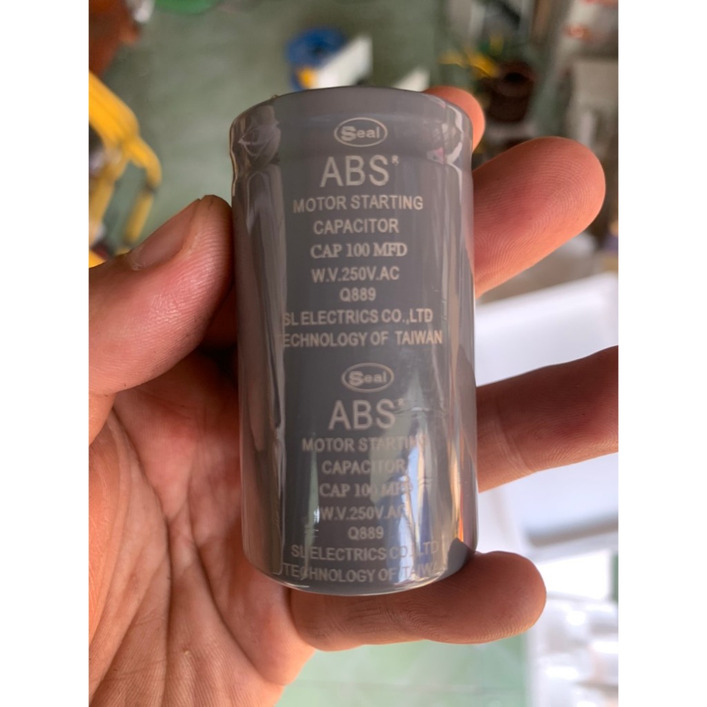 Start capacitor Refrigerator capacitor with screw 100MDF | Shopee ...