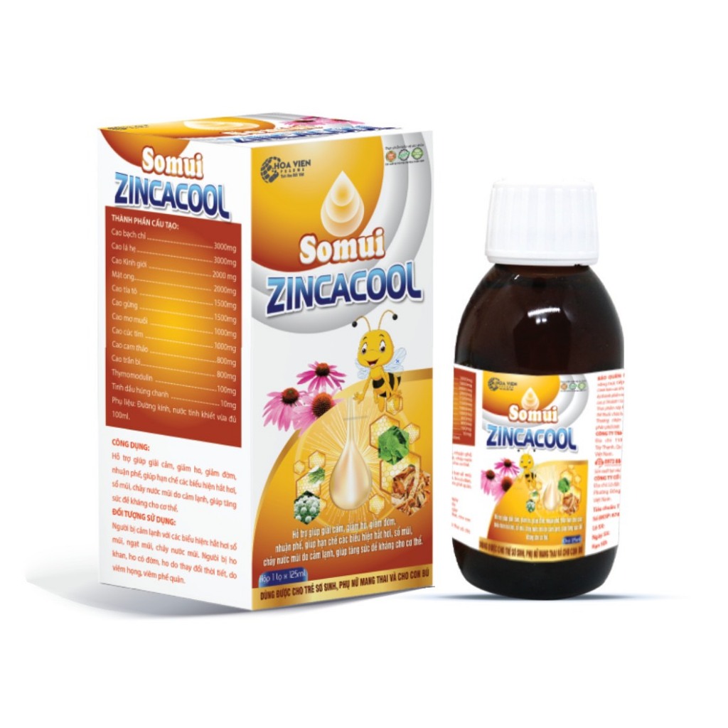 Zincacool Nasal Syrup. Quick Reduction Of Runny Nose, Stuffy Nose ...