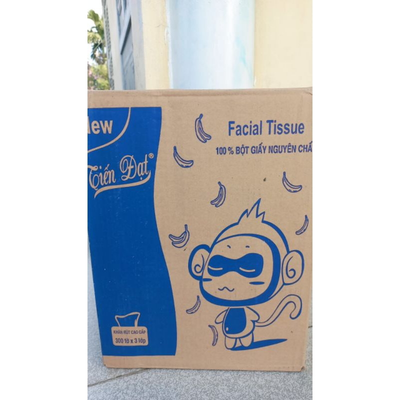 1 Box Of 30 Packs x300 Sheets Of 3 Layers Of Tien Dat Premium Silk ...