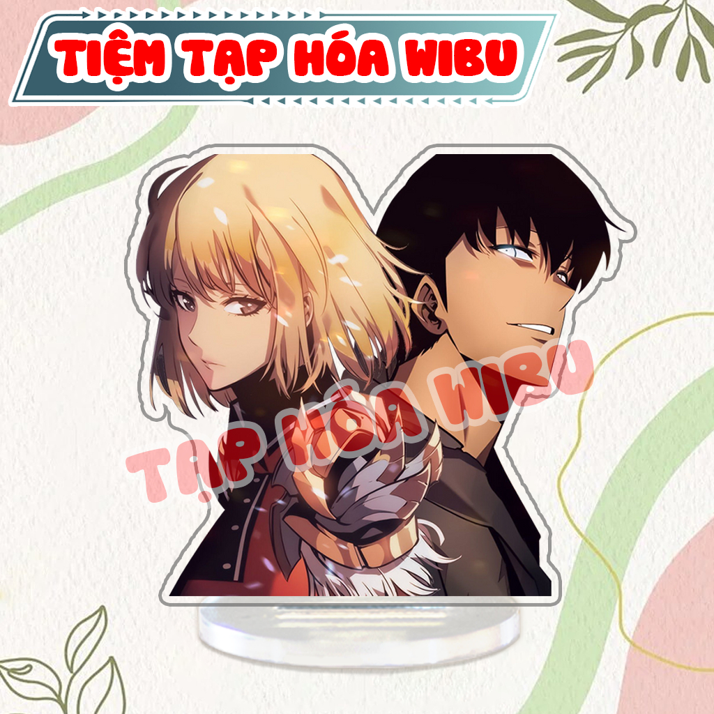 Model Standee Acrylic Statue Solo Leveling Anime Manga decor Learning ...