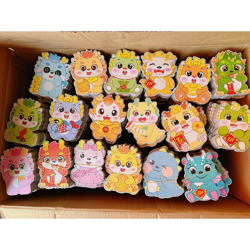 10 Funny Dragon chibi Lucky Money CNY Pictures | Shopee Philippines