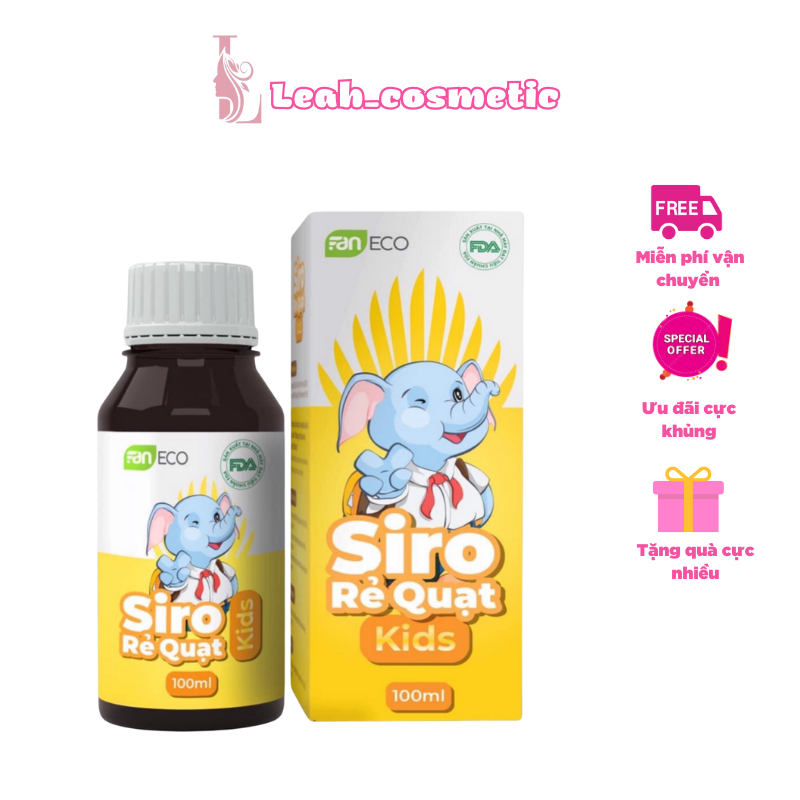 Faneco ginkgo syrup to reduce sore throat, wind cough, dry cough 30ml ...