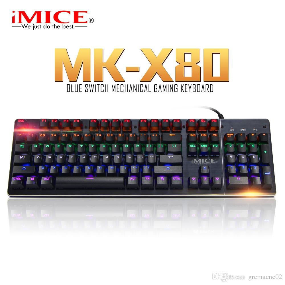Imice MK-X80 GAMING MECHANICAL KEYBOARD | Shopee Philippines