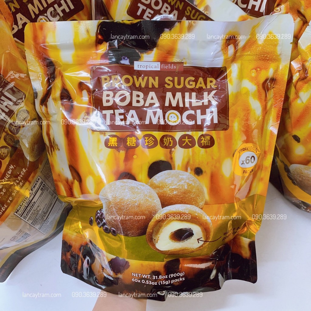 Mochi Brown Sugar Boba Milk Tea Mochi 900g Usa | Shopee Philippines