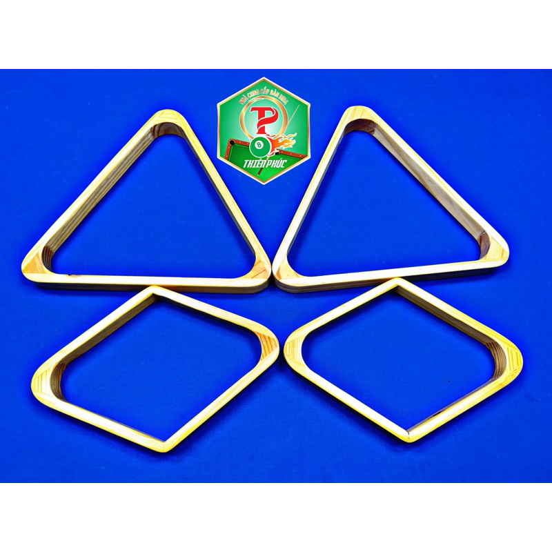 Triangle - Wooden quadrilateral - stacking 16 and 9 ball holes | Shopee ...
