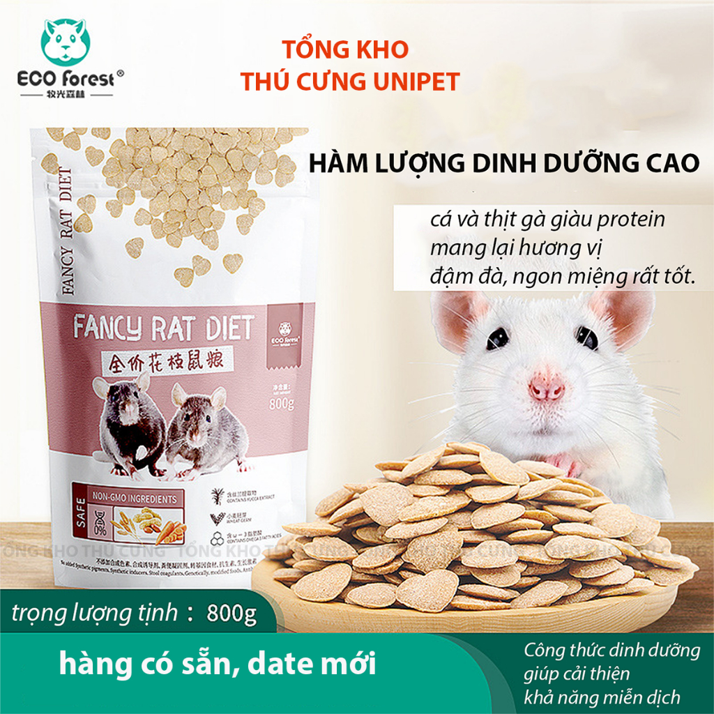 Eco FANCI RAT DIET heart-shaped tablets 800gr ECO brand cereal, chicken ...