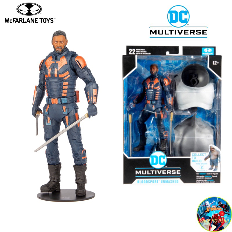 Mcfarlane Model - DC Multiverse - BLOODSPORT UNMASKED (THE SUICIDE ...