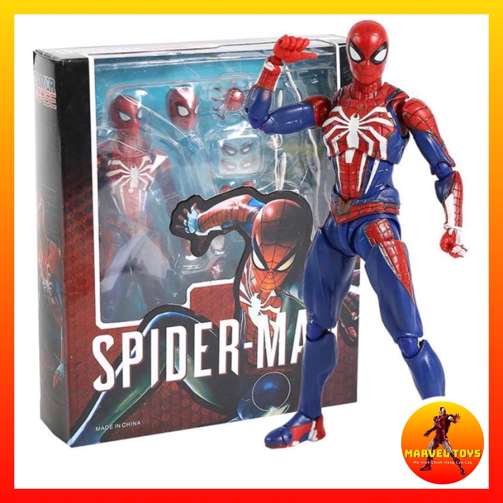 Spider Man Gamer Verse PS4 Marvel SHF Jointed Bootleg Figure (BL ...