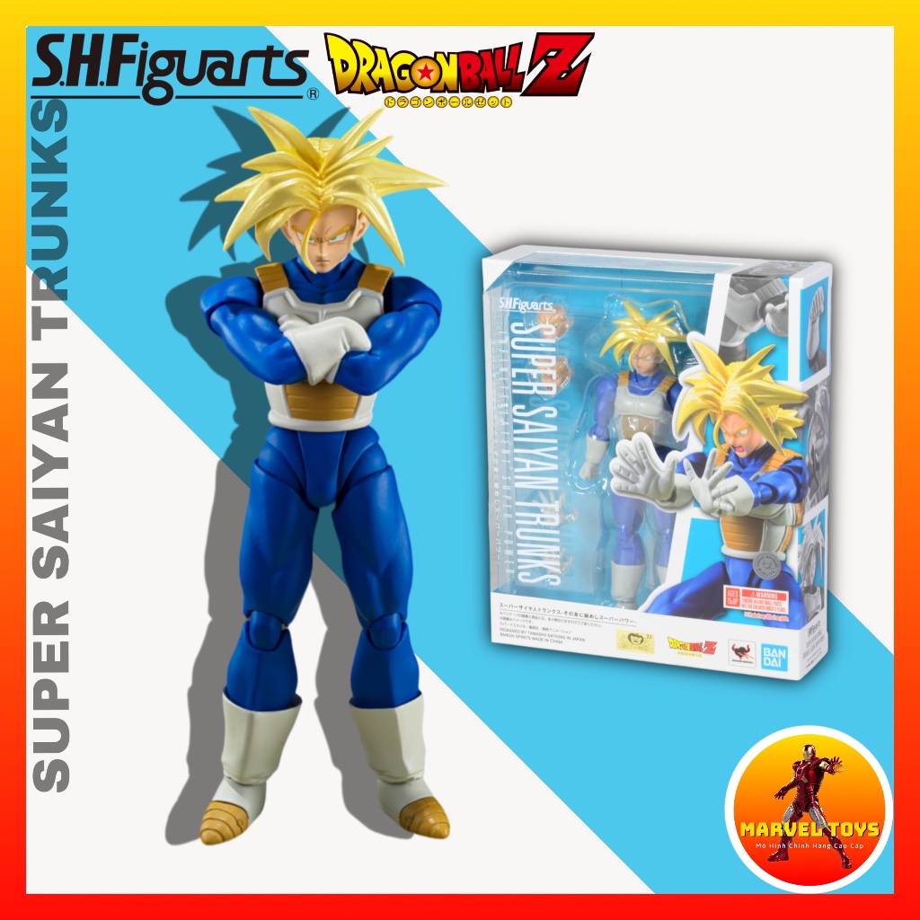 Genuine Model SHF SHFiguarts Bandai: Super Saiyan Trunks - Infinite ...