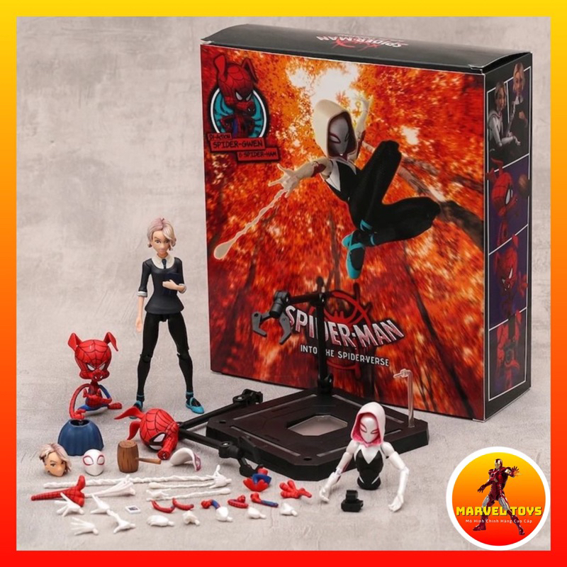 Bootsleg SV-AcTion Model: Gwen - Spider-Man Into The Spider-Verse (BL ...