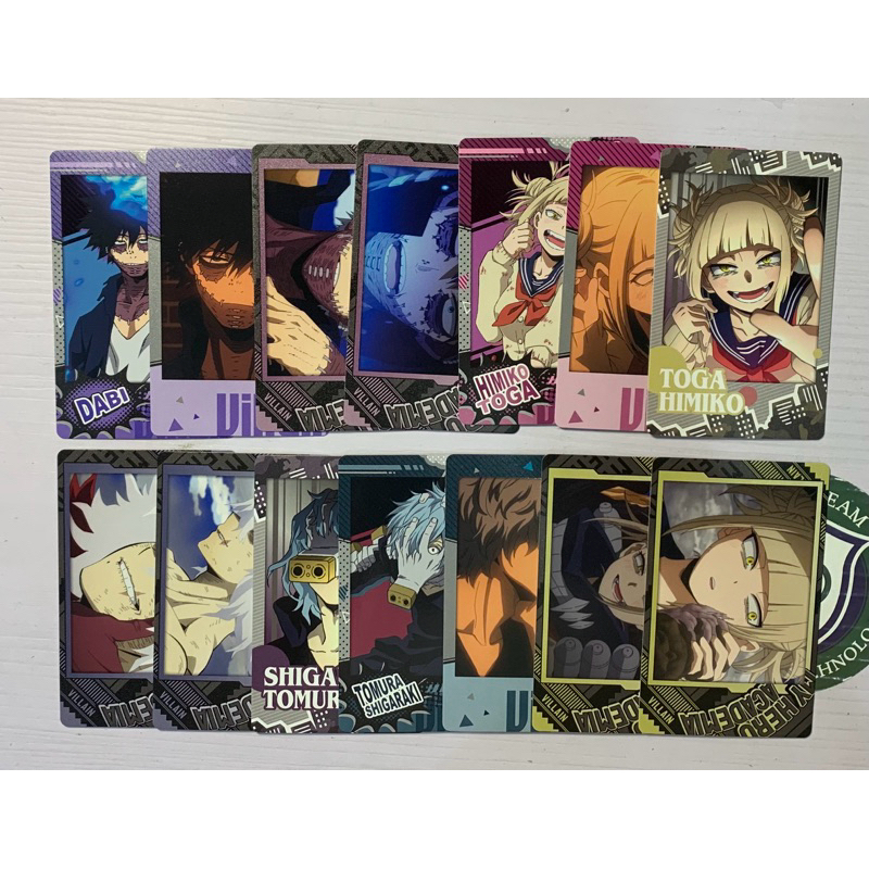 My Hero Academia MHA Superhero Academy Card (read description carefully ...