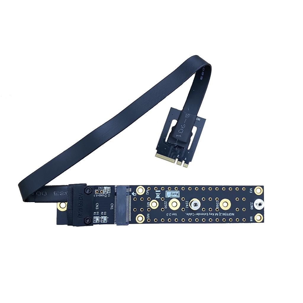 Adapter converts WIFI CARD slot M.2/NGFF to NVME, PCIe, Mini PCI, WWAN ...