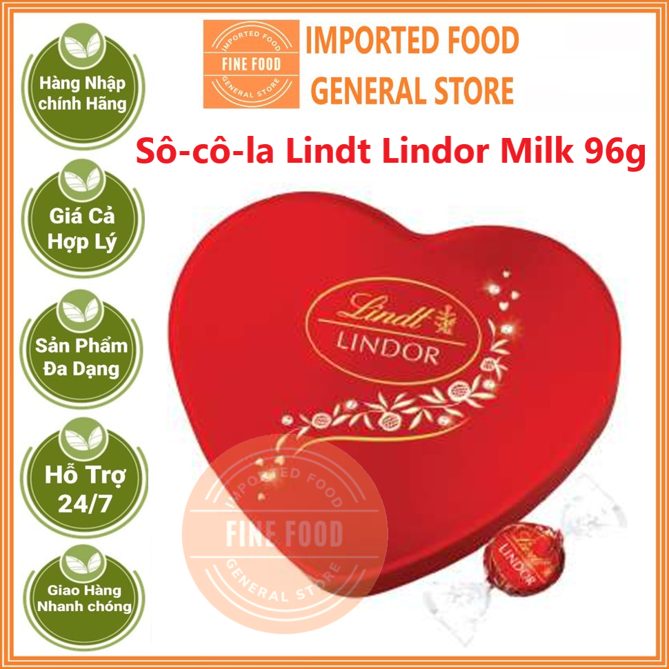 Lindt Lindor Milk Chocolate 96g | Shopee Philippines