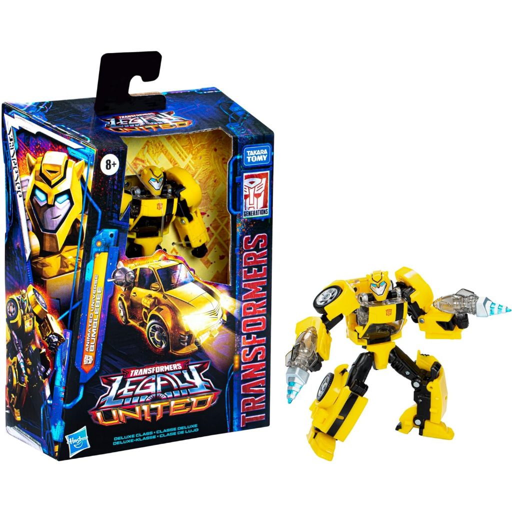Transformers Legacy United Deluxe Class Animated Universe Bumblebee ...