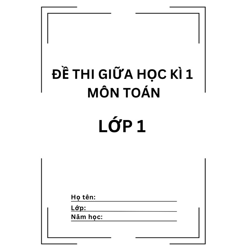 (From Grade 1 to grade 5 - Math) MID SCHOOL Exam 1 (combined with many ...