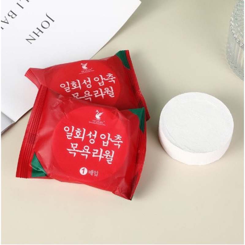Compressed Travel Towel 70*100 CM (red) | Shopee Philippines