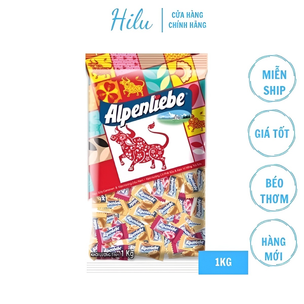 Alpenliebe fat candy 1kg (random delivery) | Shopee Philippines