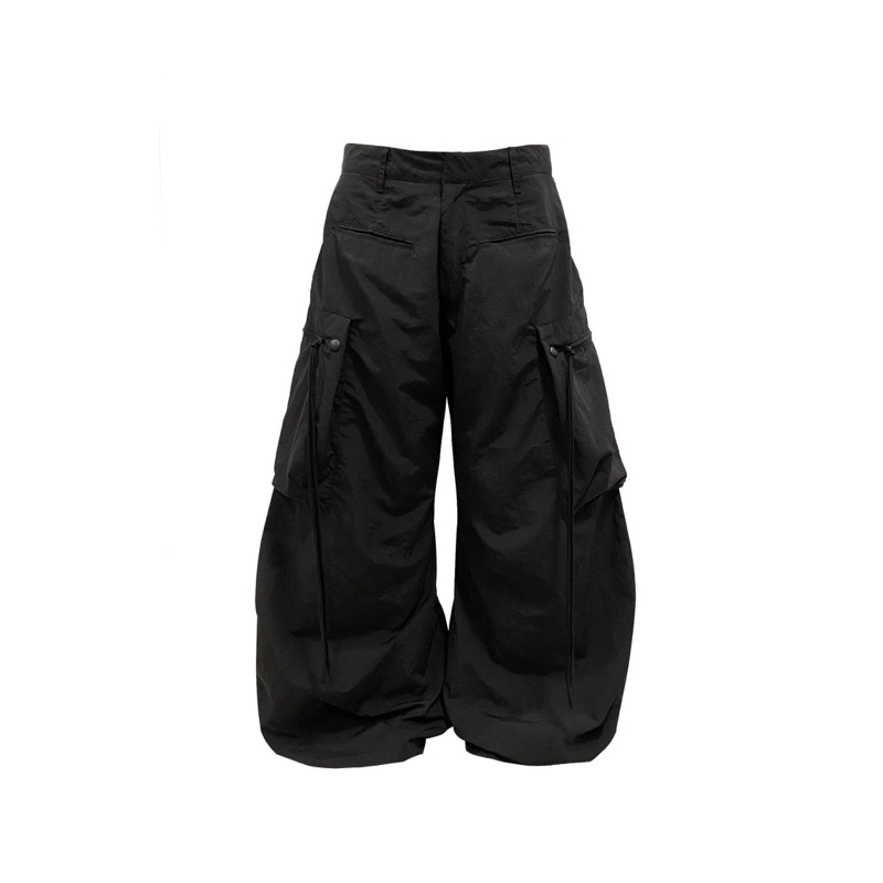 MAHU - ARCH WIDE-LET BOX PANTS | Shopee Philippines