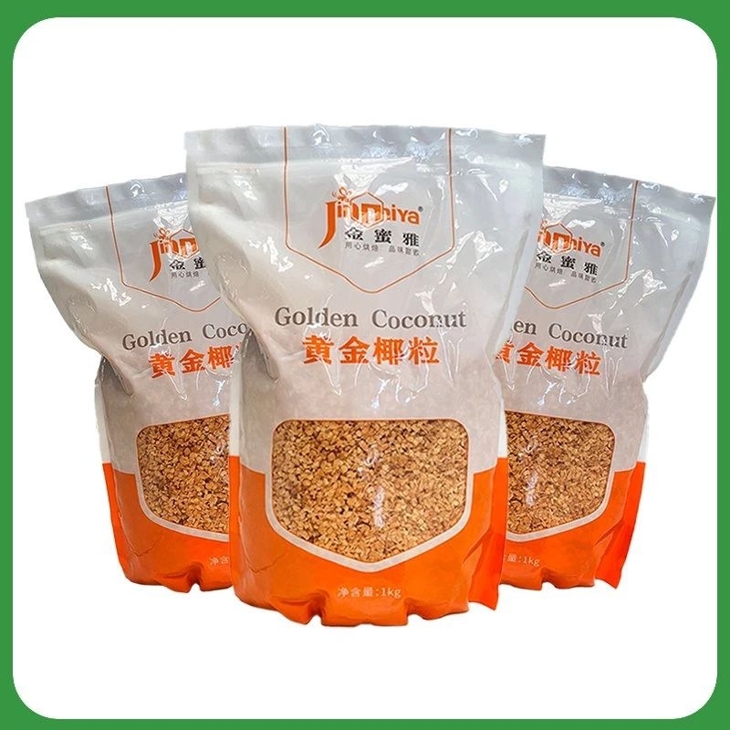 Golden toasted coconut flakes 1kg | Shopee Philippines
