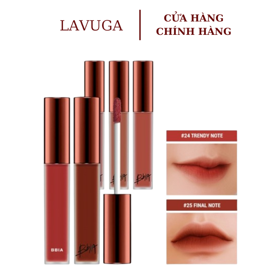 Bbia Last Velvet Lip Tint (bia lipstick, full 46 color codes) | Shopee ...