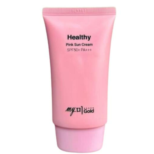 My Gold Healthy Pink Sun Cream SPF 50+ PA + + + 50ml | Shopee Philippines