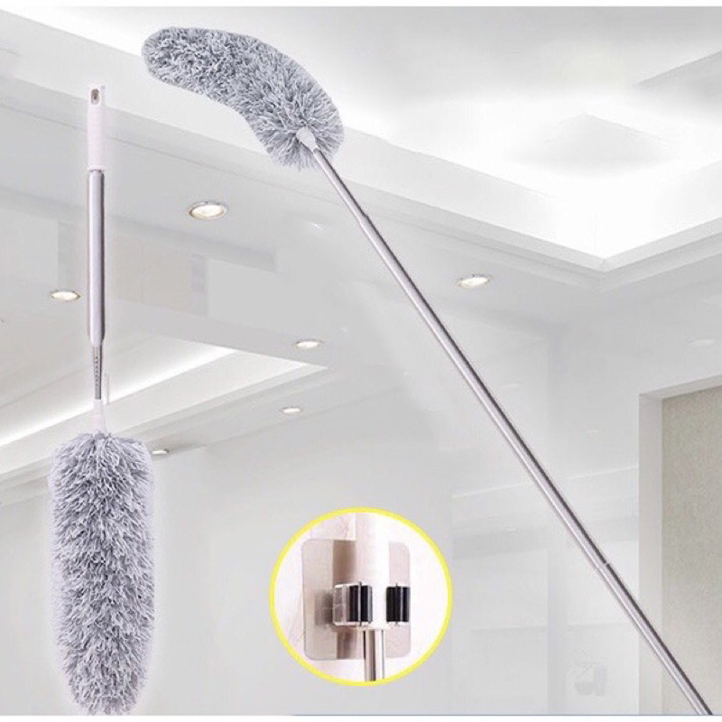 2m8 Foldable Long Handle Fiber Ceiling Brush - 360 Degree Retractable ...