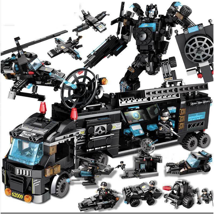 Black Swat Robot Cruiser Assembly Model | Shopee Philippines