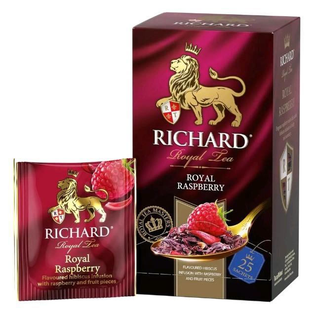 Richard Raspberry Royal Russian Tea Bags Raspberry Flavor 37.5g (25 ...