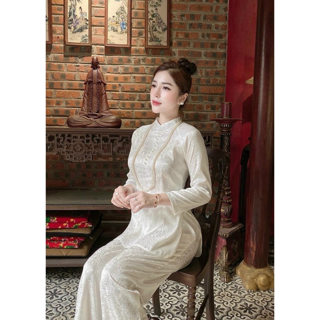 Dharma Dress Set - Blue Clothes for Going to the Temple to Worship ...