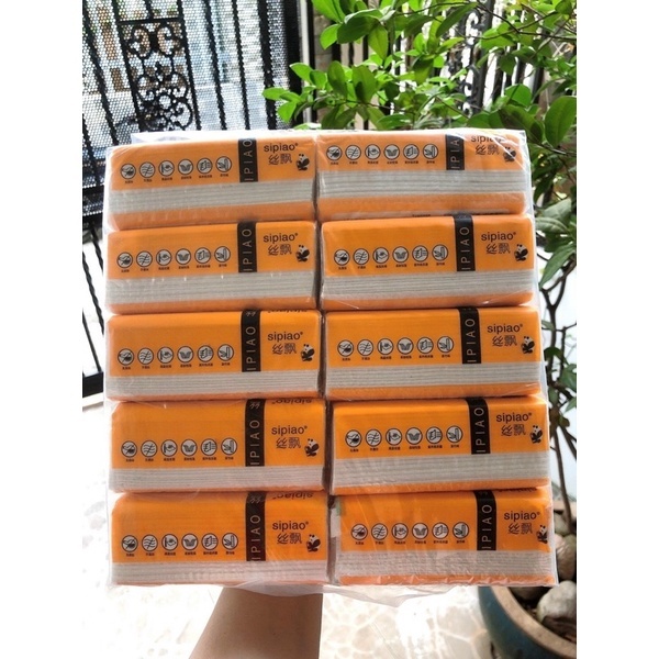 Sipiao panda tissue paper 10 packs, code 6021, full standard version ...