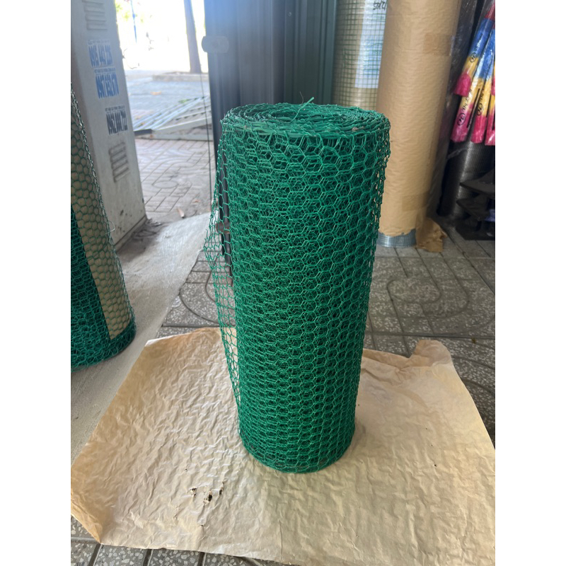 Mesh With Blue Plastic Fox, Blue Plastic Mesh 50cm High (Price 1m ...