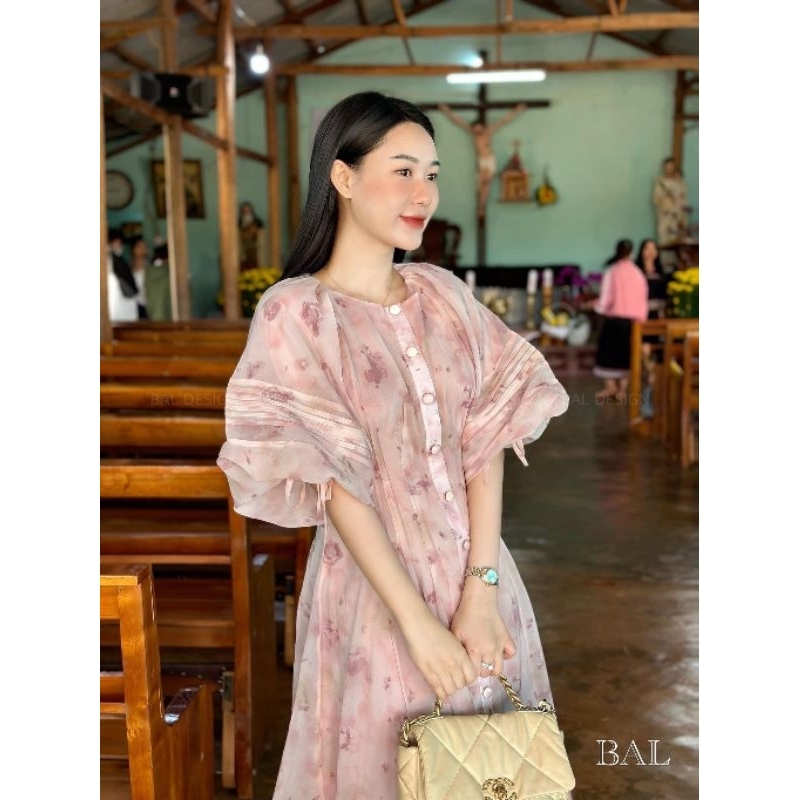 Pretty Silk Dress (Hongvyshop) | Shopee Philippines