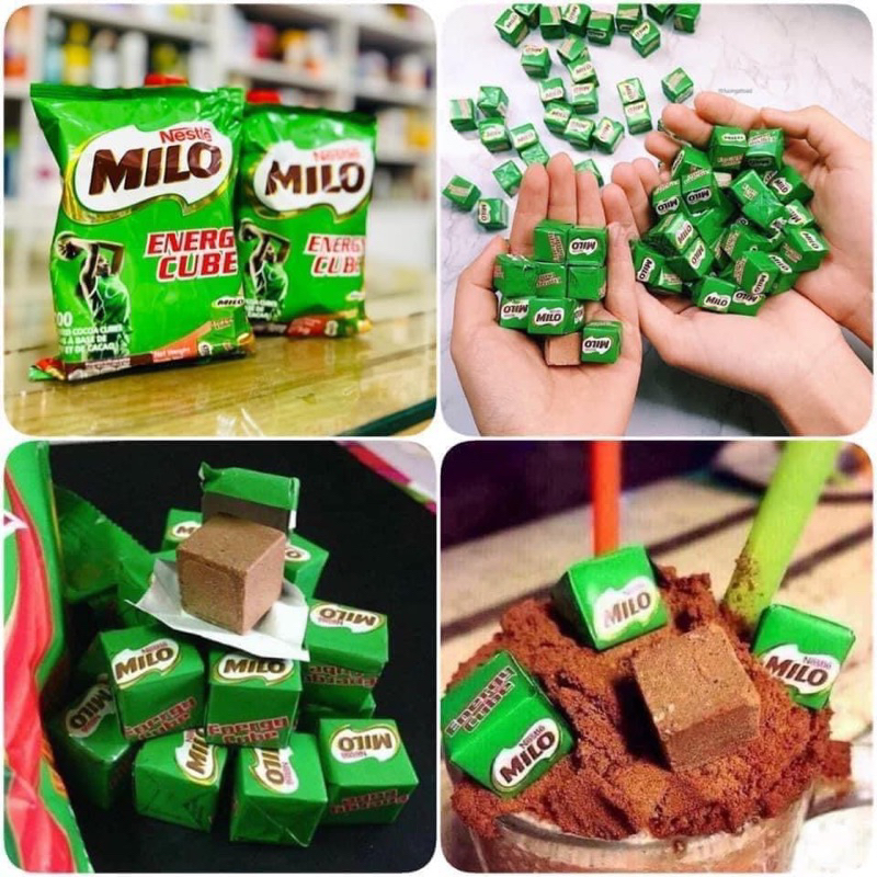 Genuine Thai Nestle Milo Cube Candy (275g Tablets) / Super Delicious ...
