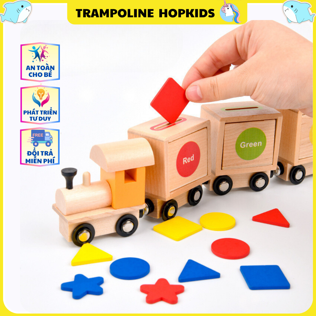 Hopkids Magnetic Toy Train Drop Cube Train - Magnet Train Drop Picture ...