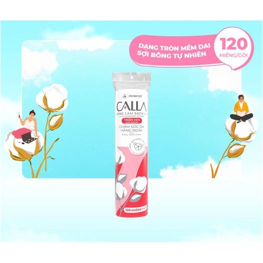 Calla MAKEUP REMOVAL PADS 120 PIECES | Shopee Philippines