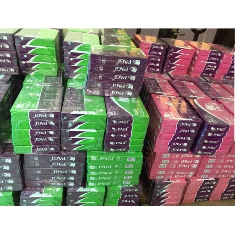 A4 Pagi Green Printing Paper 70gsm, Volume 500 Sheets | Shopee Philippines