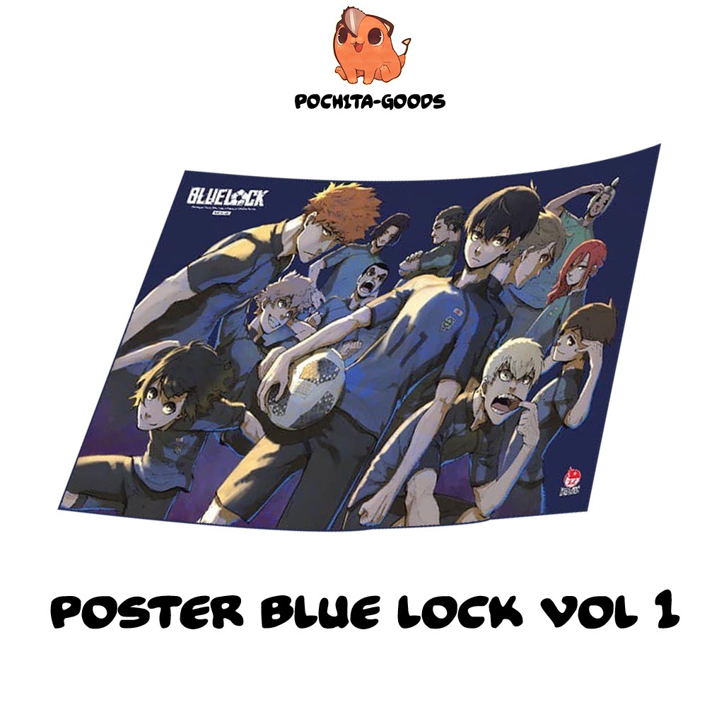 Blue Lock Poster 1 - Gift with Kim Dong Publishing House - Blue Lock ...