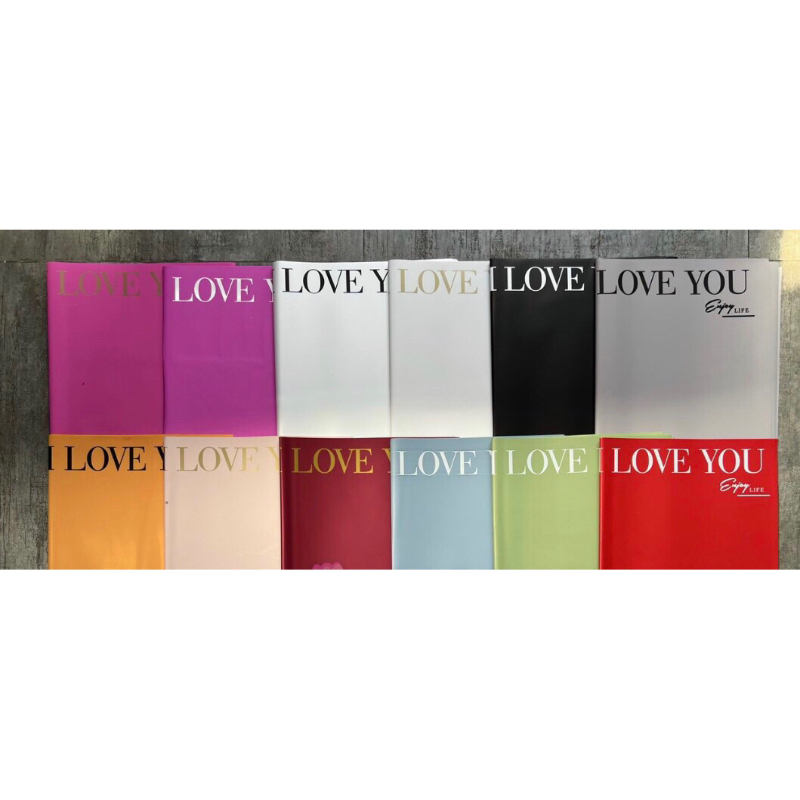 1 sheet of charcoal blue flower wrapping paper, odd sheet 58*58cm ...