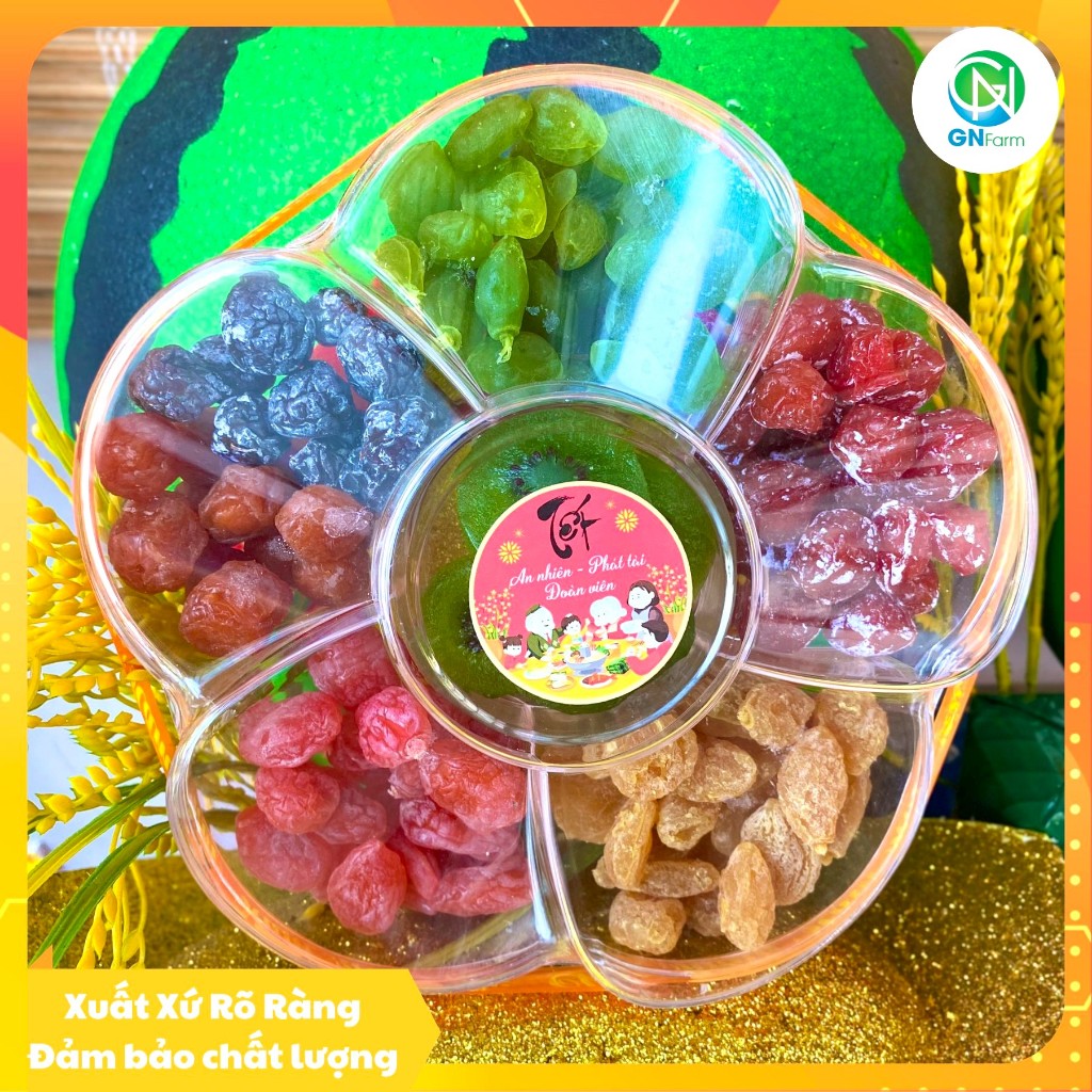Tet Jam Tray Jam Hoa Mai Mix 6 Flavors O Mai Plum Suoi Flexible Dried ...