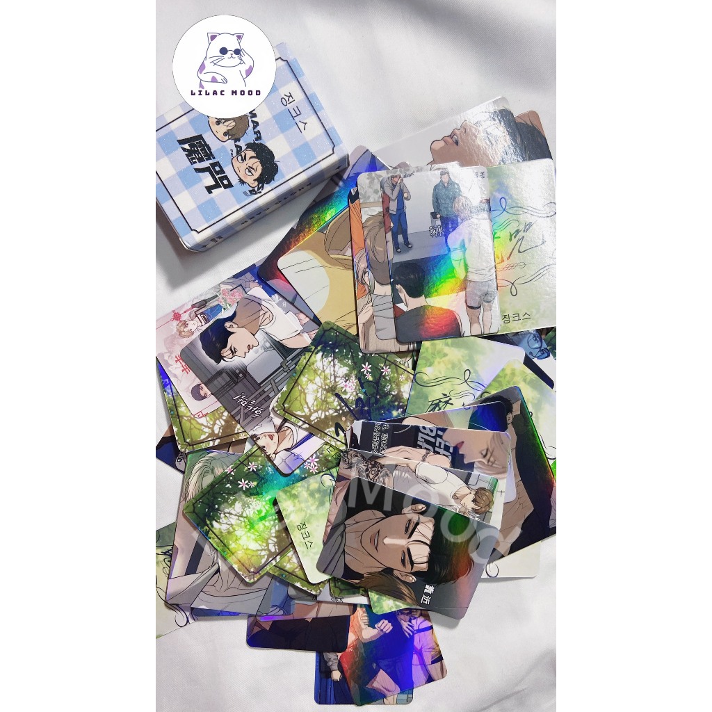 (available/with Real photo) Jinx / Fortune | Box of 55 laser cards with ...