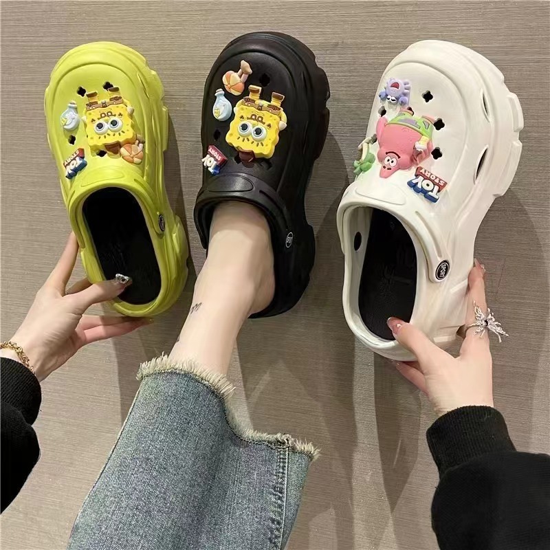 Cros slippers, women's high-soled bread sandals, super light EVA ...