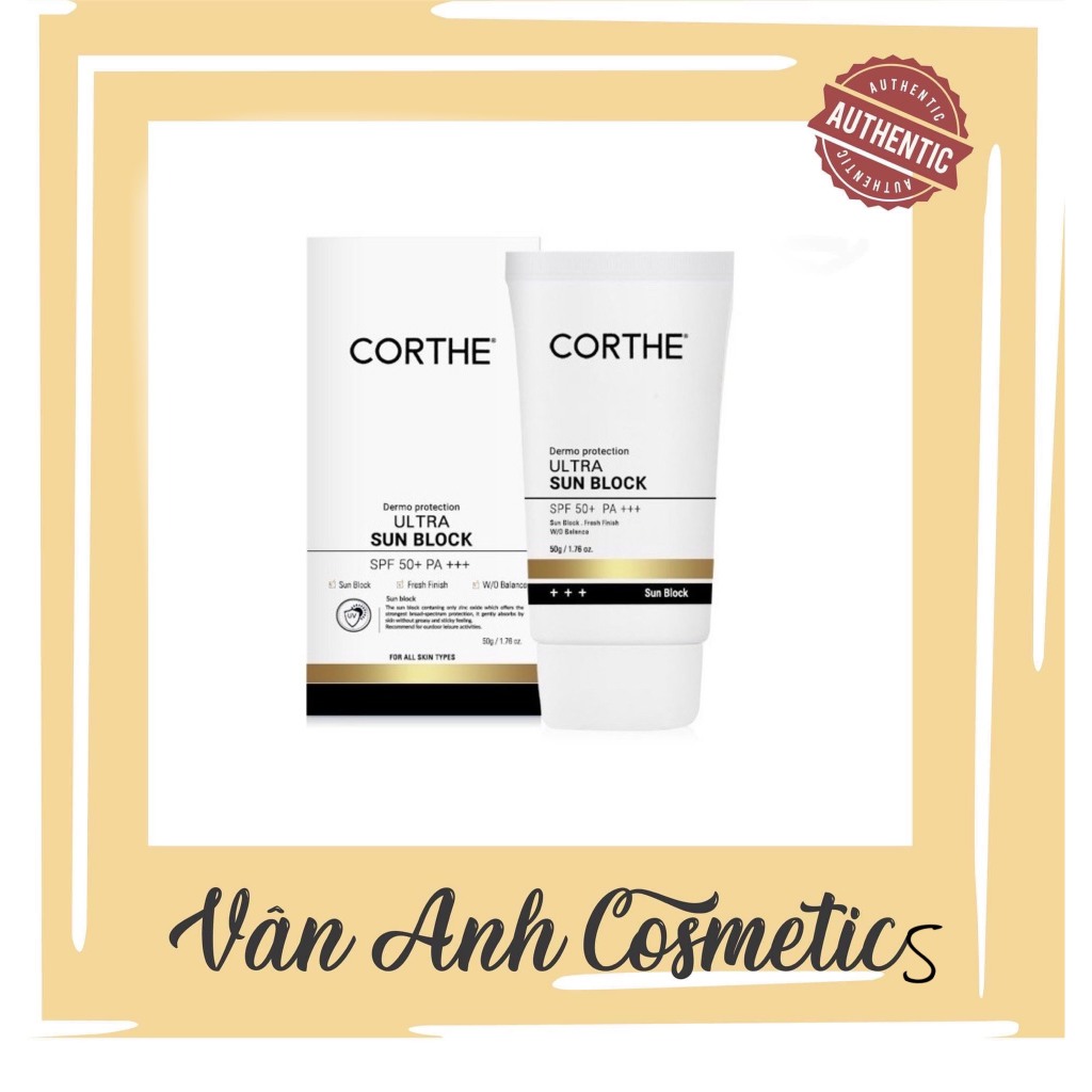 Oil-alkaline Sunscreen For Oily Skin Hidden Acne, Lifting Corthe Ultra ...