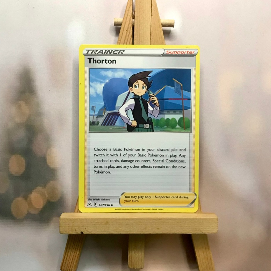 Pokemon Thorton 167/196 Picture Card - Uncommon Reverse Holo English ...