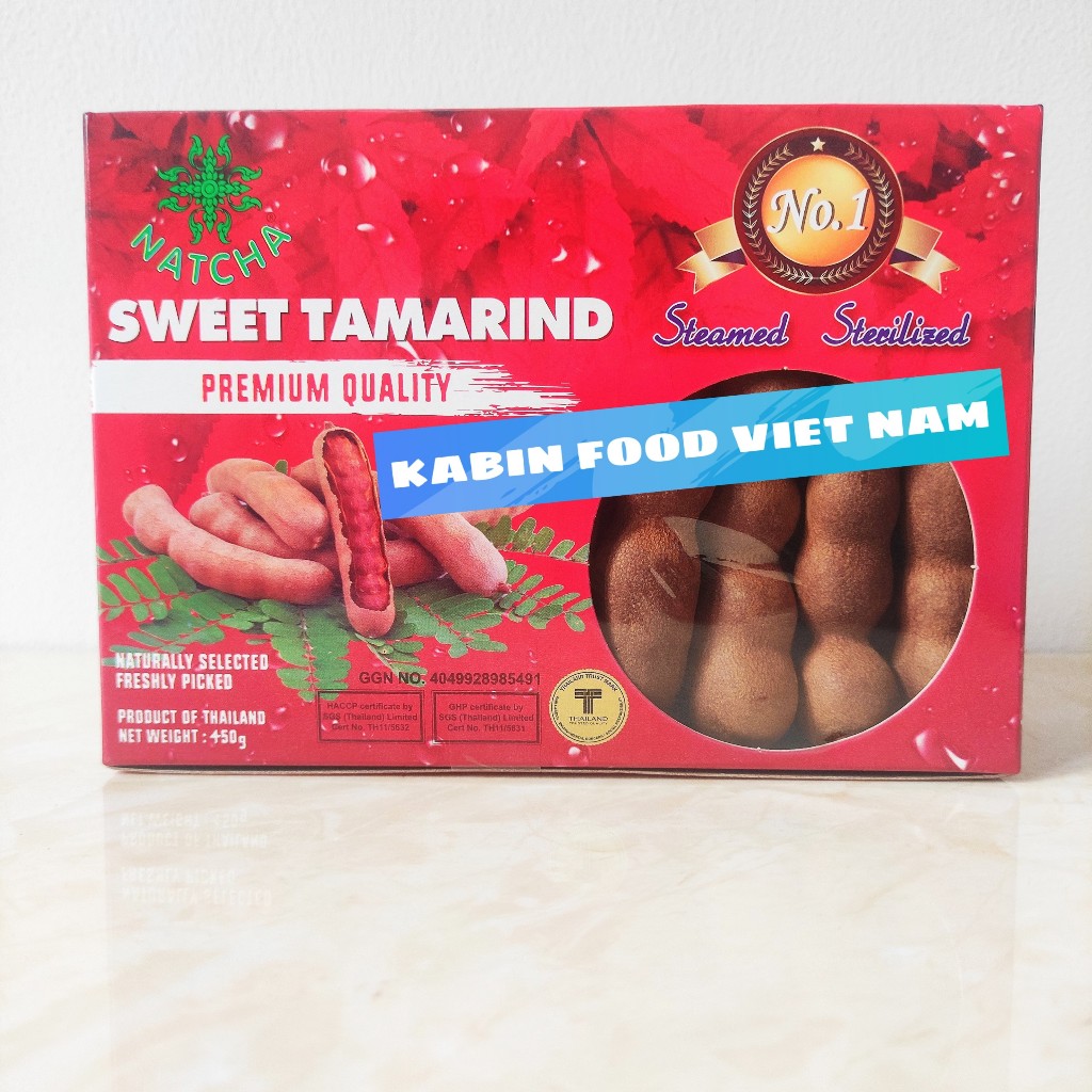 Thai Sweet Tamarind Fruit Tamarind Sweet Tamarind Box Of 450 Grams ...