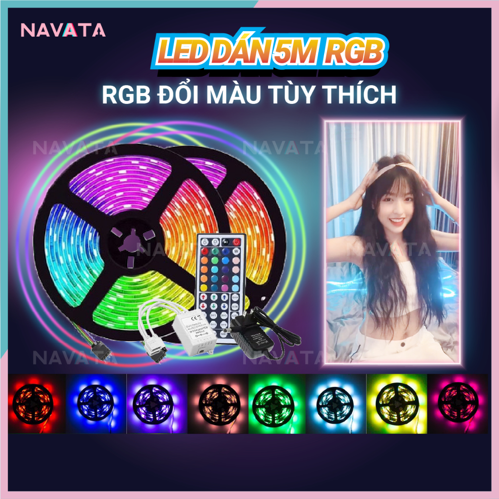 Rgb Led string light specializing in video recording, 5m long color ...