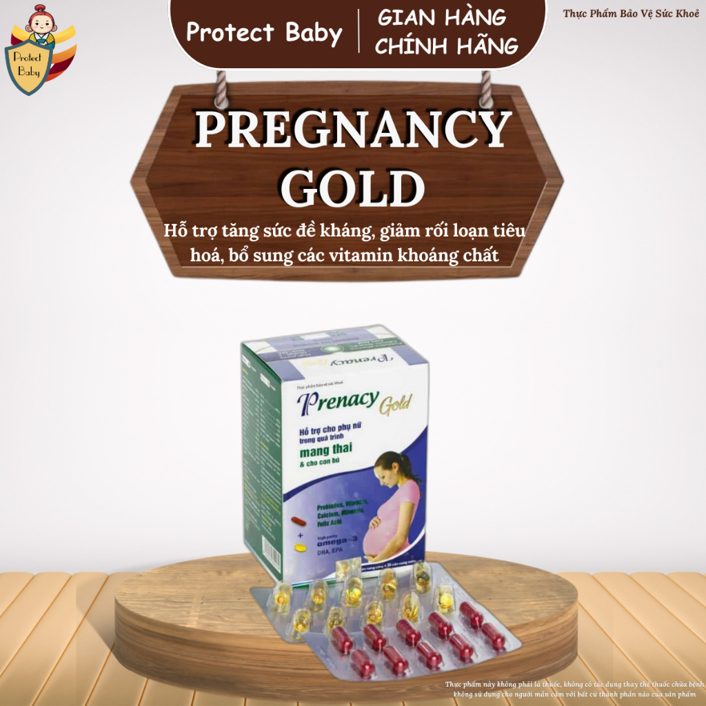 PRENACY GOLD – Pregnancy Supplement Pills (H/60 pills) | Shopee Philippines