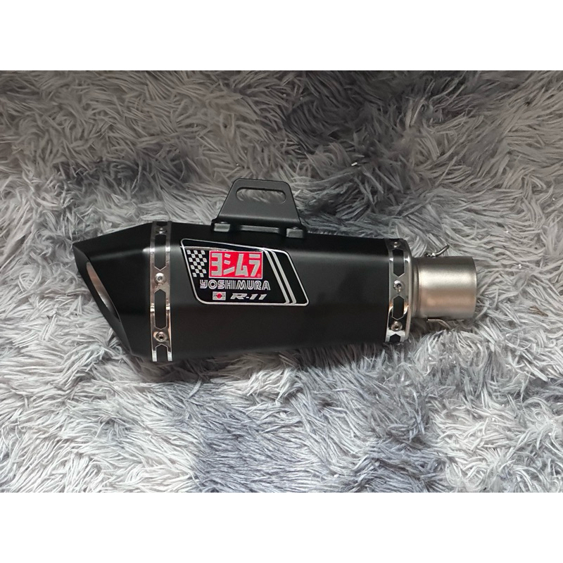 Cool Yoshimura R11 Full Black exhaust, mounted on all types of kymco ...